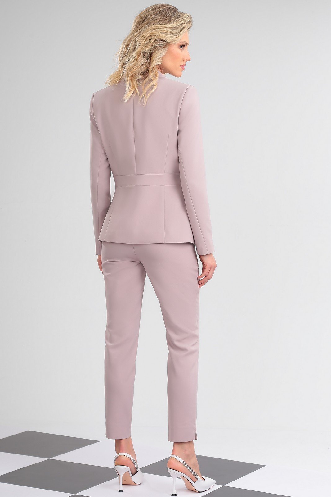 *Костюм брючный 21315 бежевый LeNata купить в интернет магазине Велесмода